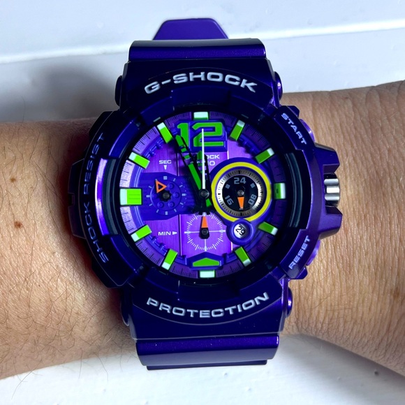 G-Shock | Accessories | Casio Mens Series Gshock Purple Model Gac 1 ...